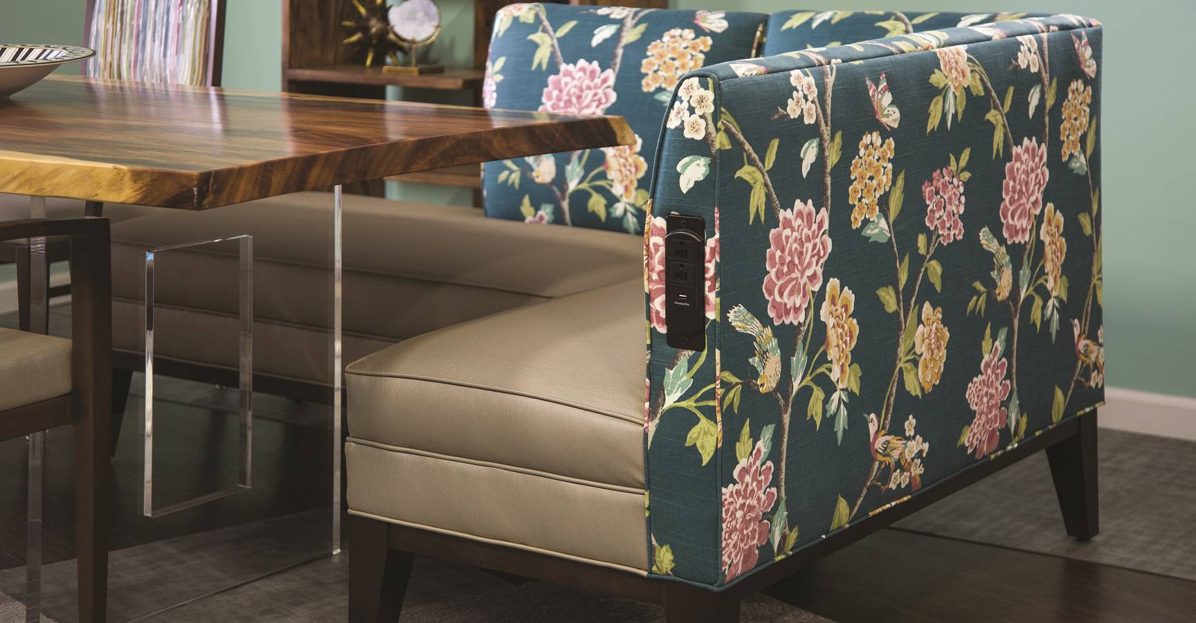 Mix it Up: Introducing the Enfield Banquette Article | Maxwell Thomas