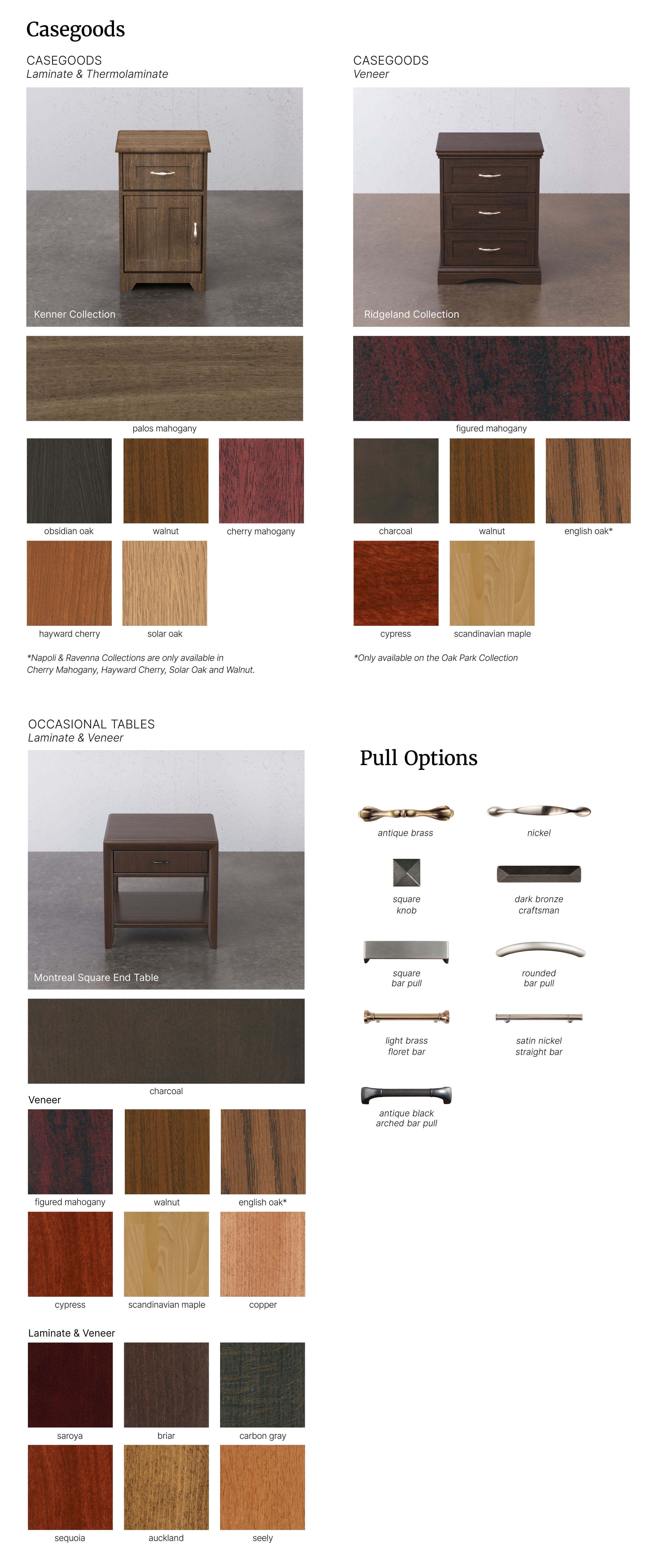 Finishes | Maxwell Thomas